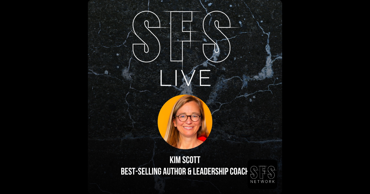 SFS Live with Kim Scott | by Falon Fatemi, Greg McBeth