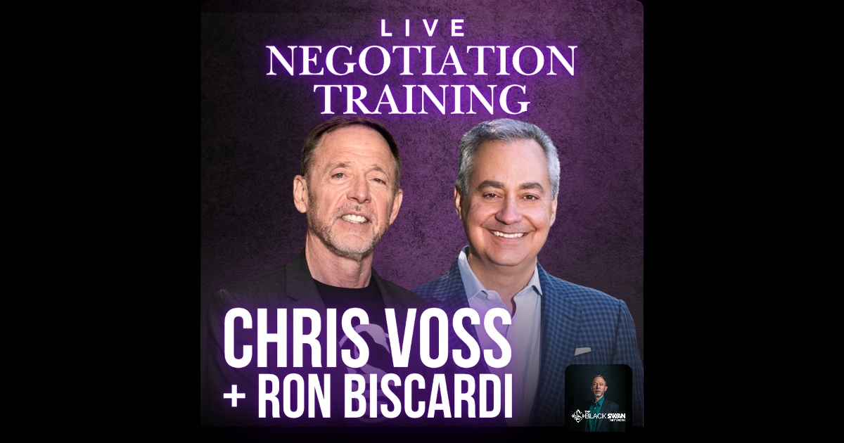 Chris Voss + Ron Biscardi 6/16 | by Chris Voss